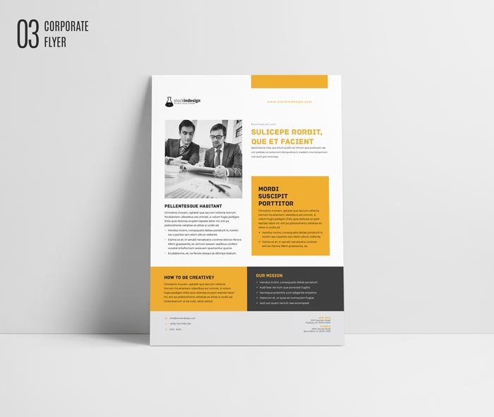  40 Best Free Flyer Templates In Adobe InDesign